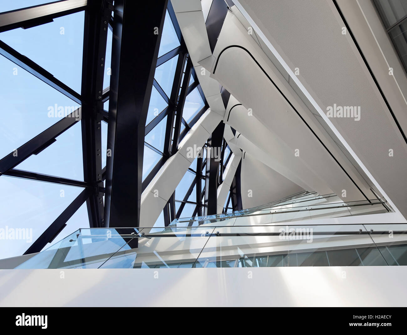 Gherkin building interior hi-res stock photography and images - Alamy