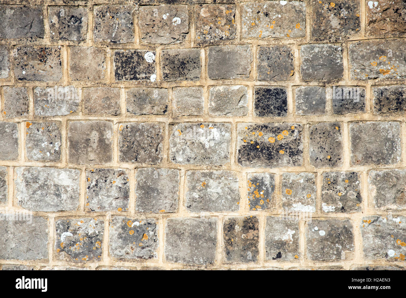 Stone wall made rectangular hi-res stock photography and images - Alamy