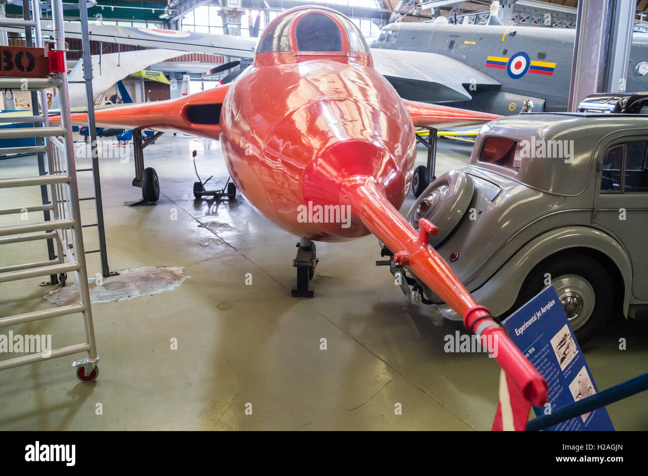 Avro 707A Vulcan third-scale WZ736 prototype, Air and Space Hall ...