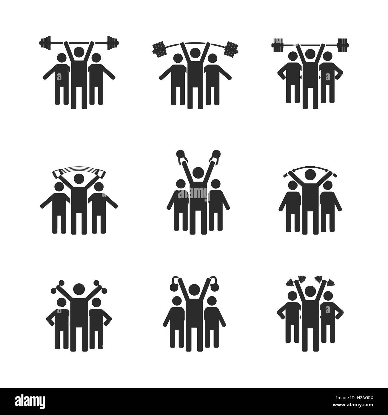 People icons, vector illustration Stock Vector Image & Art - Alamy