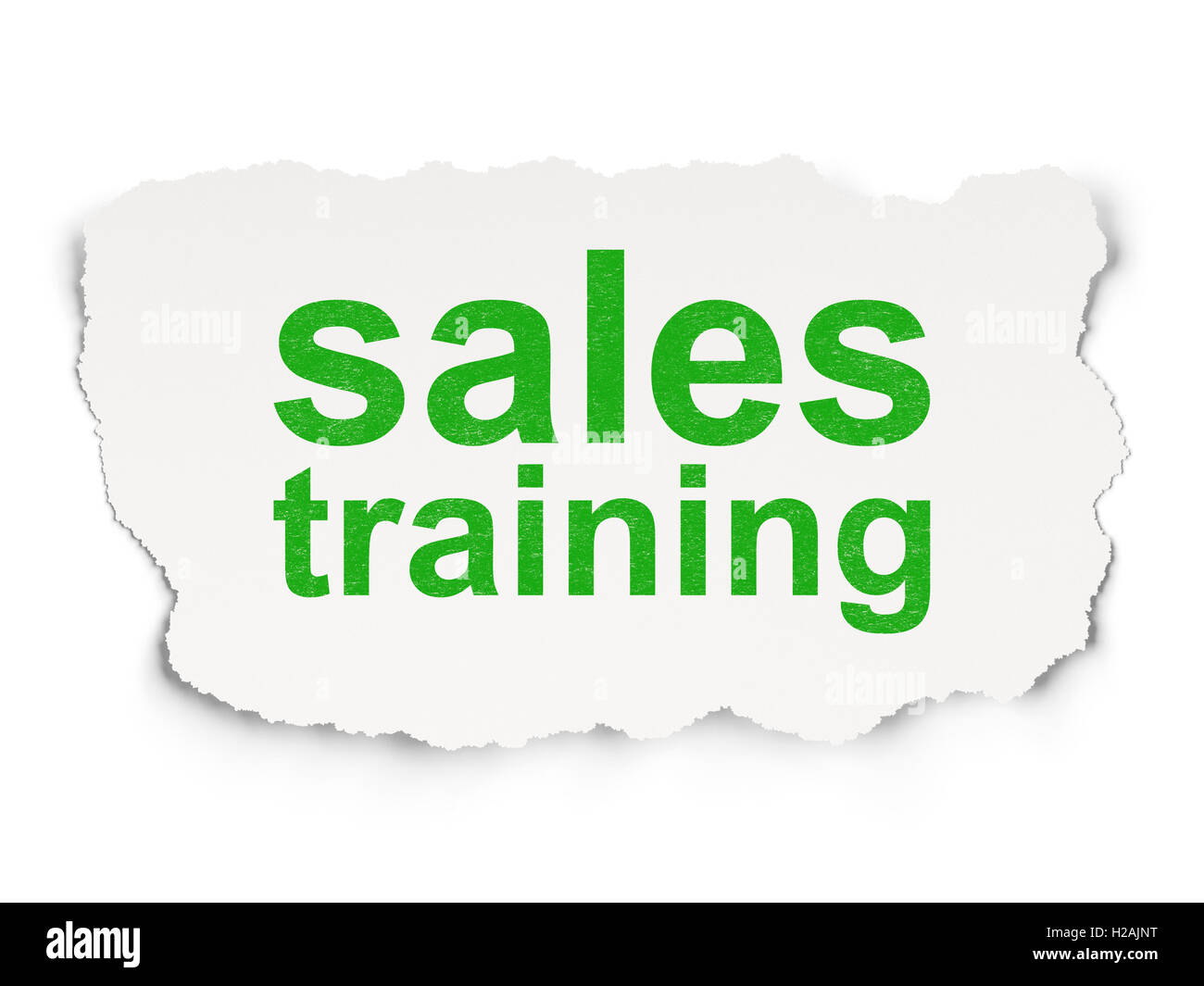 Advertising concept: Sales Training on Paper background Stock Photo - Alamy