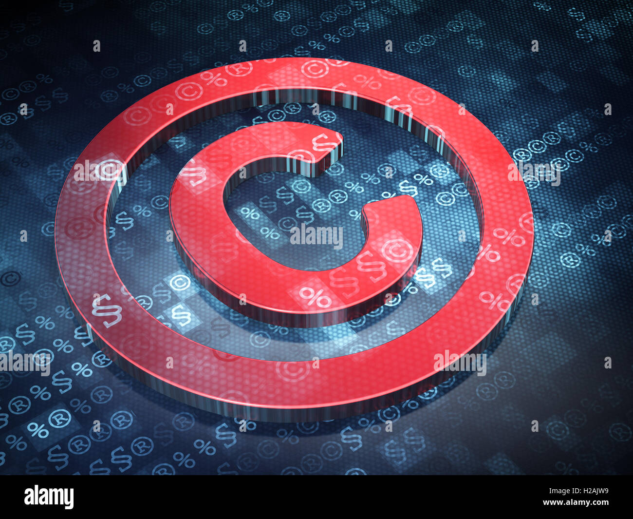 Law concept: Red Copyright on digital background Stock Photo - Alamy