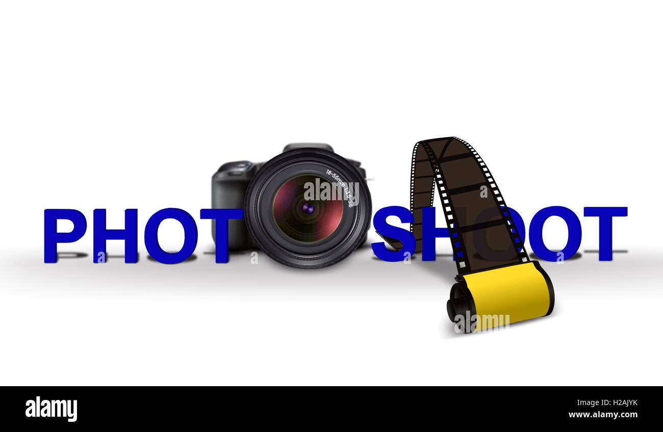 Camera word Cut Out Stock Images & Pictures - Alamy