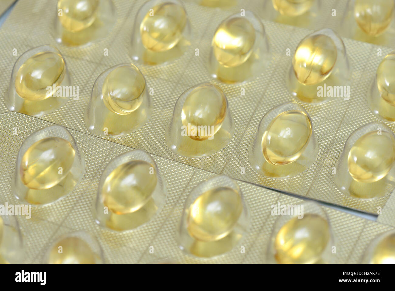 Fish oil capsules Stock Photo - Alamy