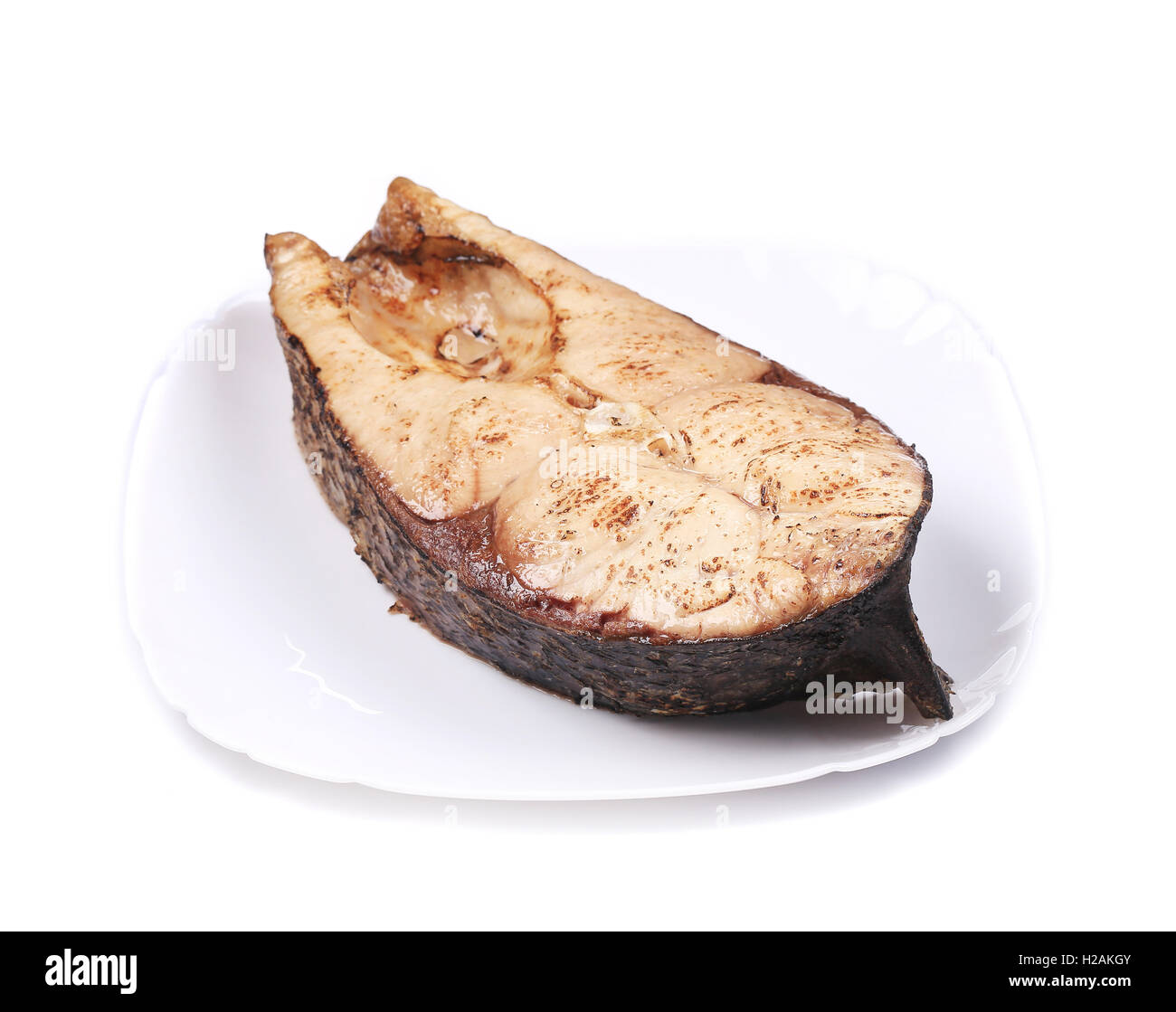 Carp steak Cut Out Stock Images & Pictures - Alamy