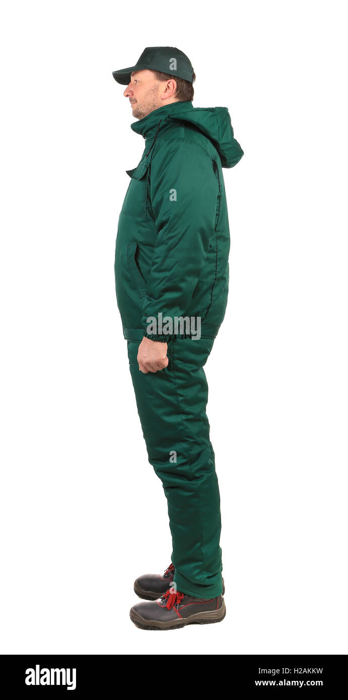 Green overalls Cut Out Stock Images & Pictures - Alamy