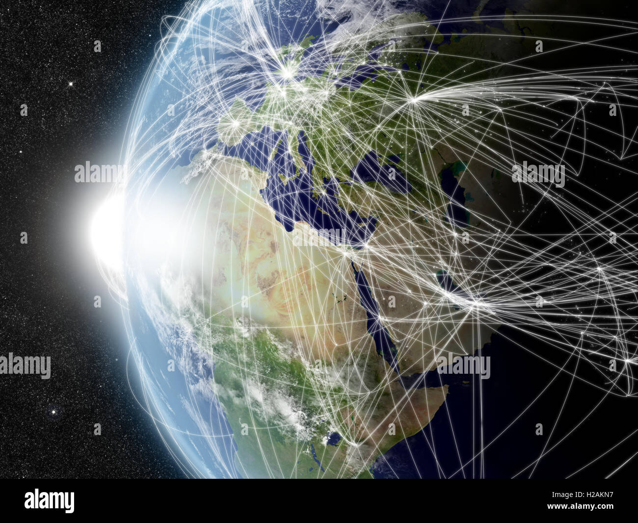 Emea map hi-res stock photography and images - Alamy