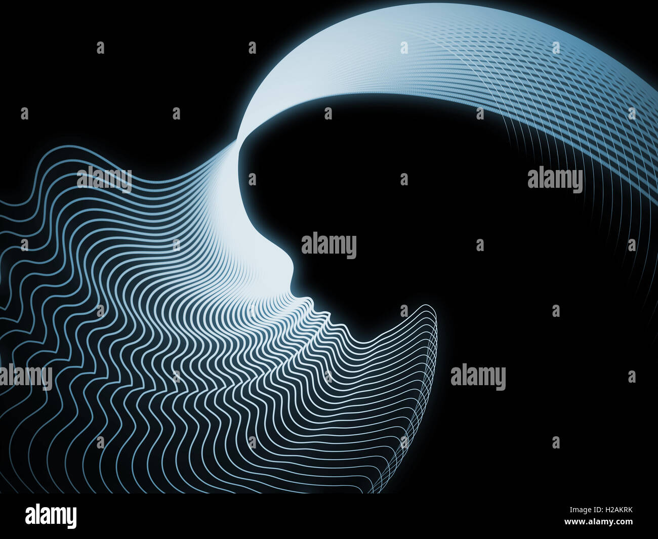 Soul Geometry Metaphor Stock Photo - Alamy