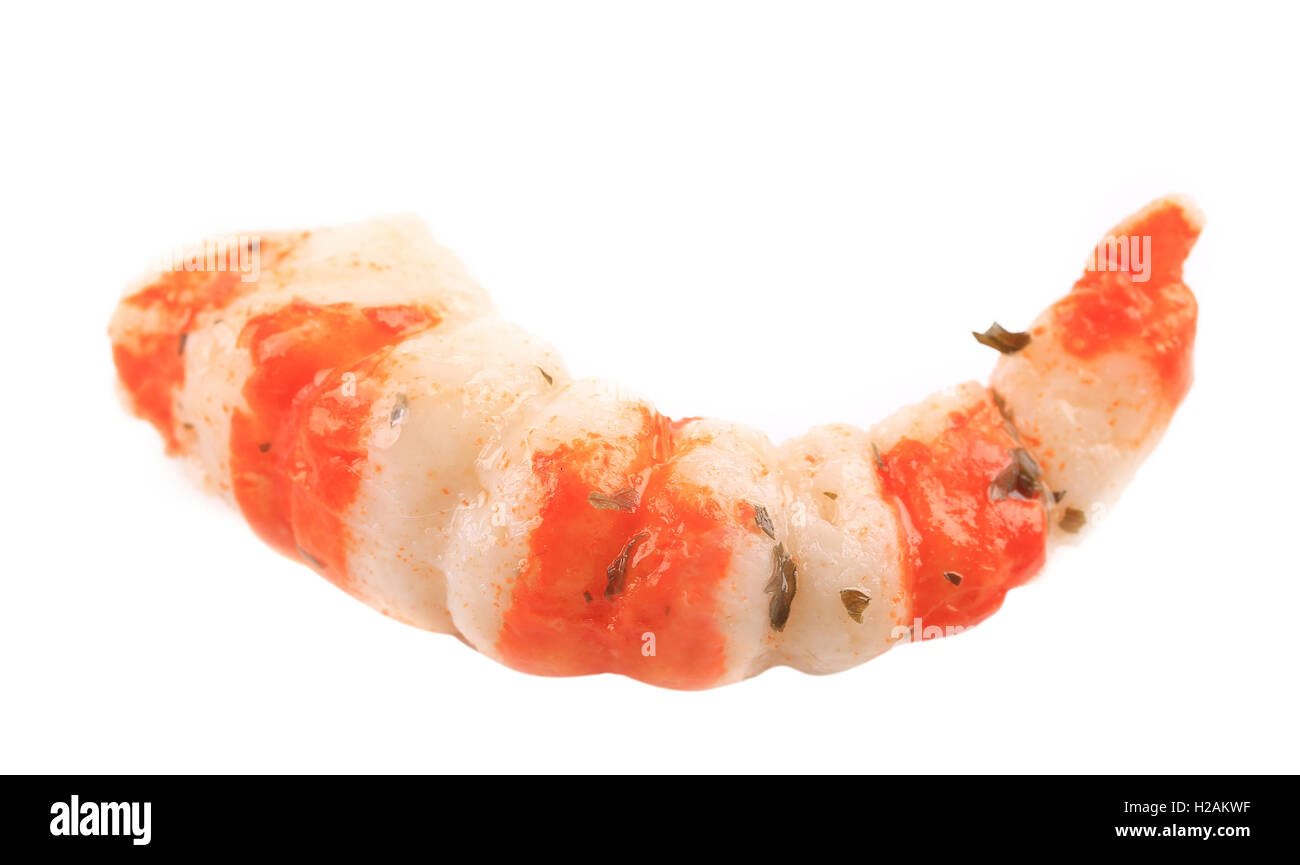 Cooked unshelled tiger shrimp Stock Photo - Alamy