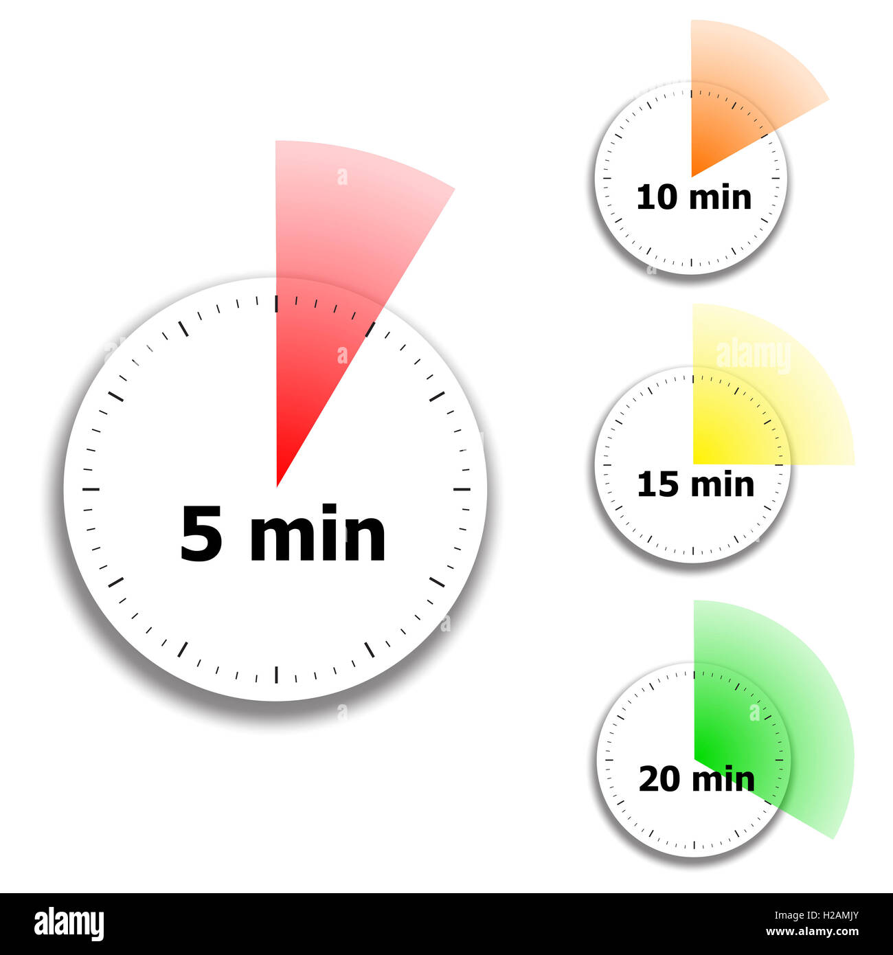 Time stopwatch icon clock Cut Out Stock Images & Pictures - Alamy