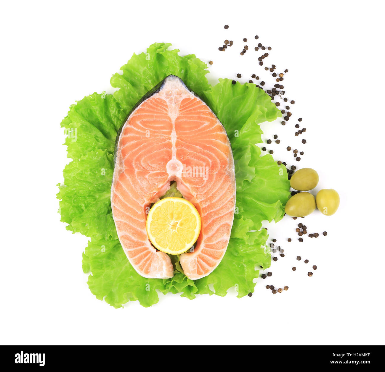 Cooked red fish dish Cut Out Stock Images & Pictures - Alamy