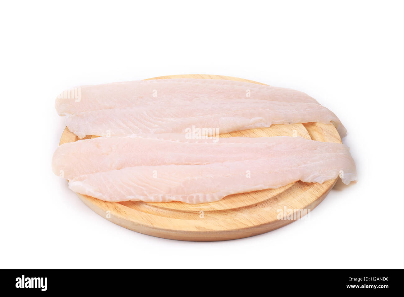 Coal fish fillet Cut Out Stock Images & Pictures - Alamy