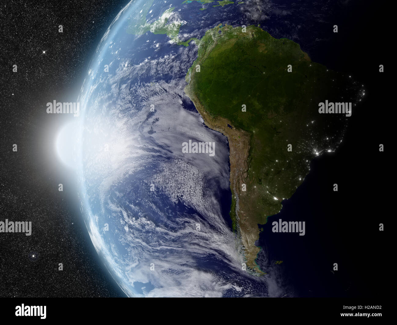 Map of brazil rainforest hi-res stock photography and images - Alamy