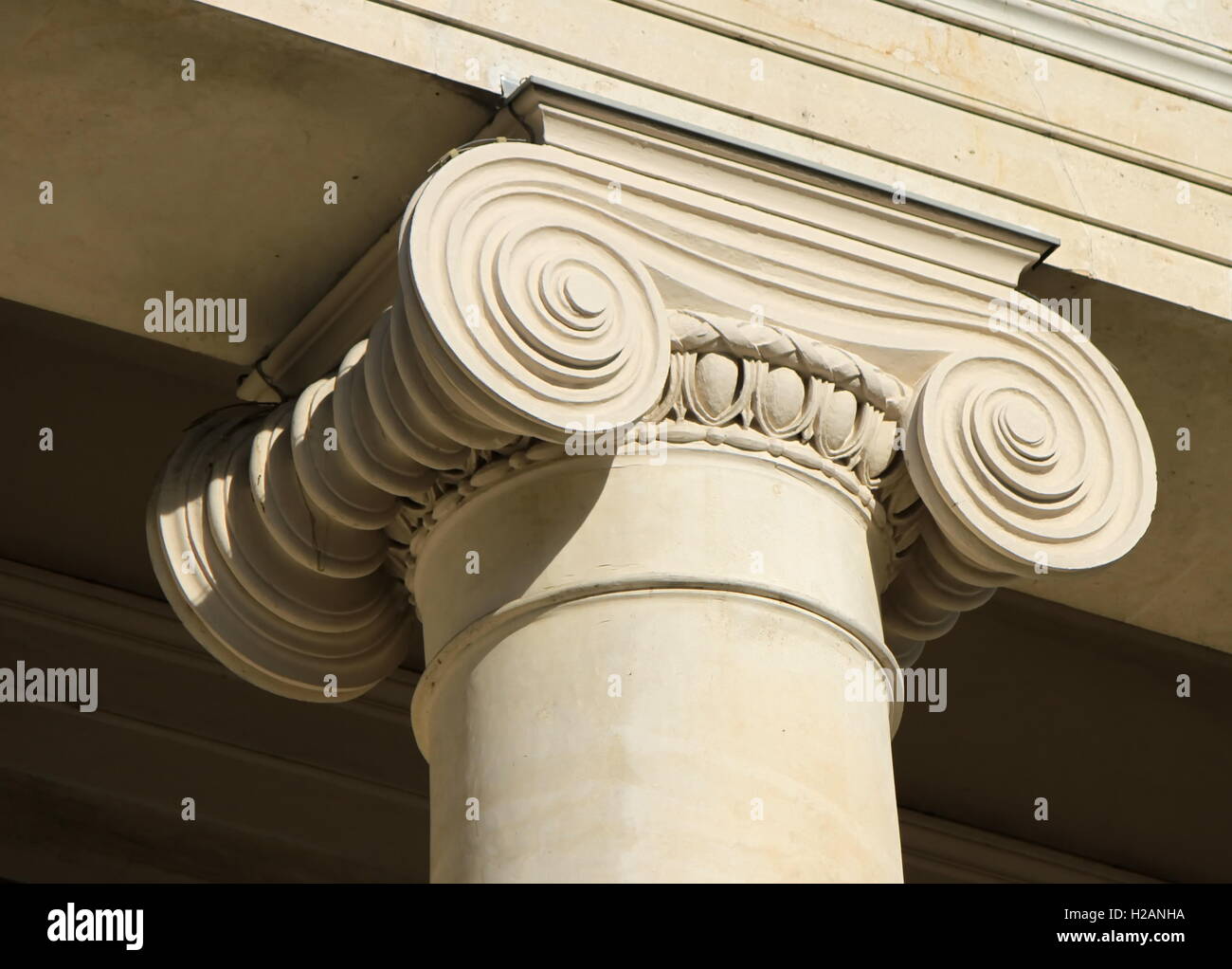 Molding on church Stock Photo - Alamy