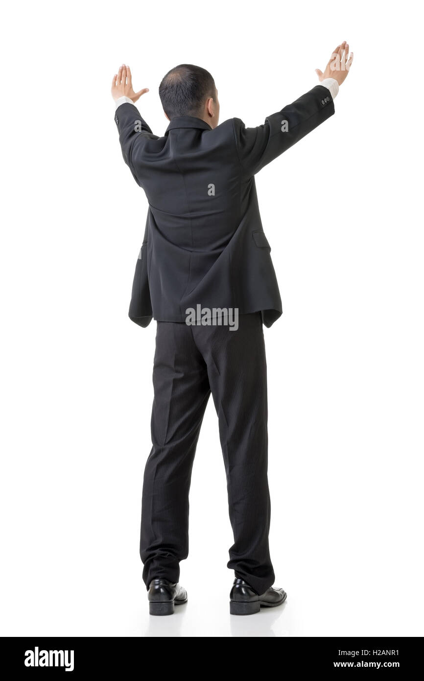 raising hand to put something Stock Photo - Alamy