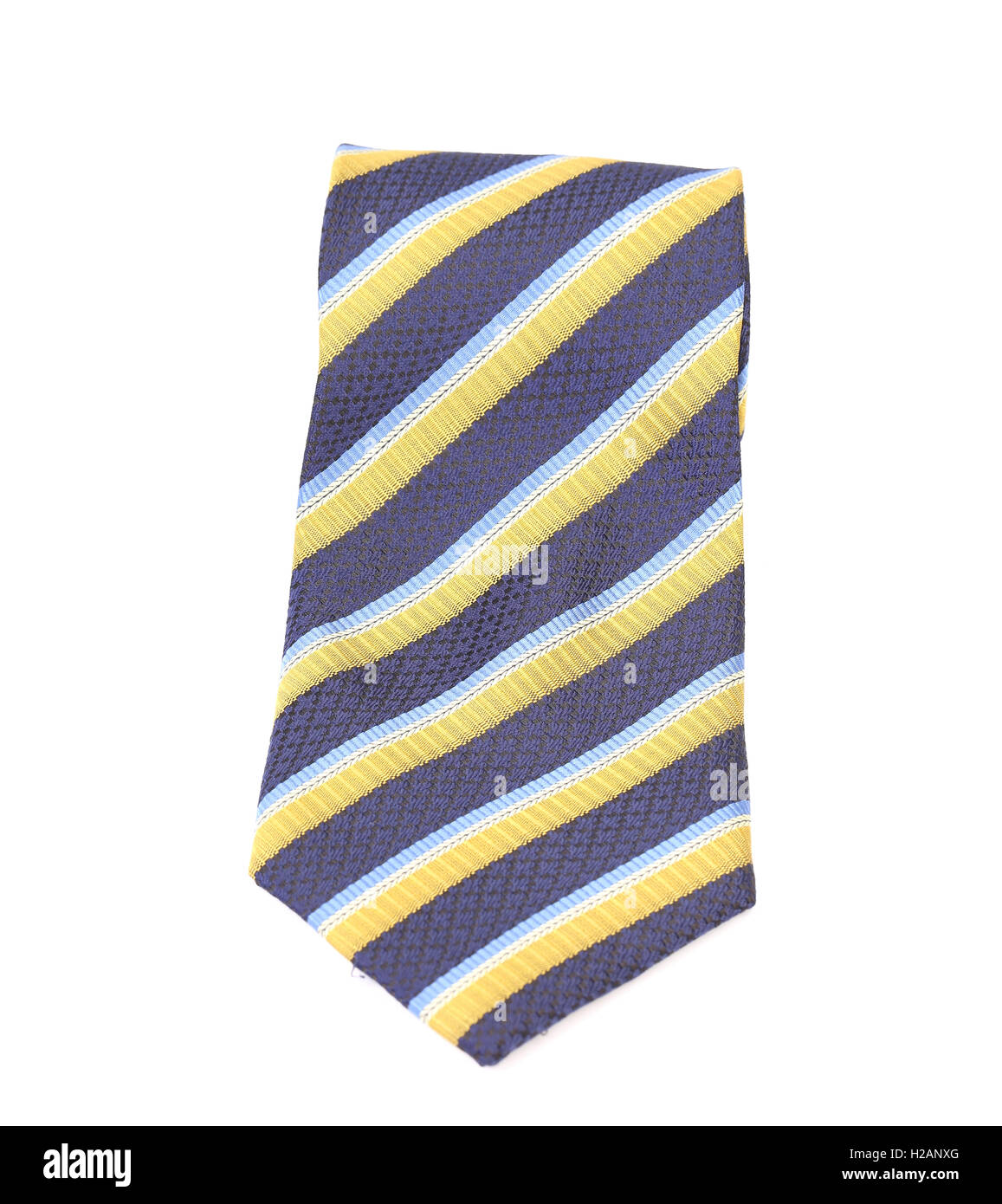 Tie a colorful striped Stock Photo - Alamy