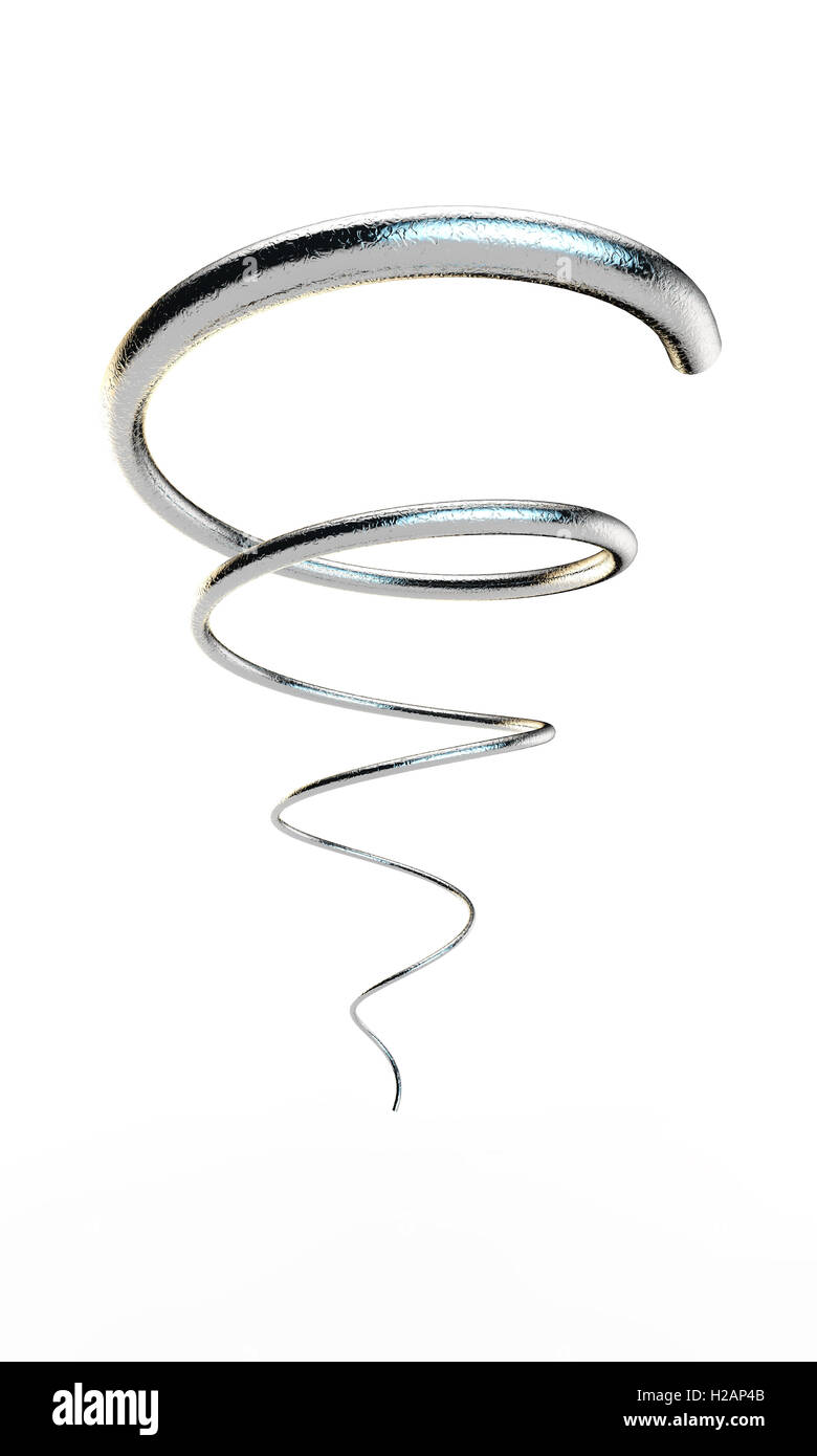 Spiral isolated shape Cut Out Stock Images & Pictures - Alamy