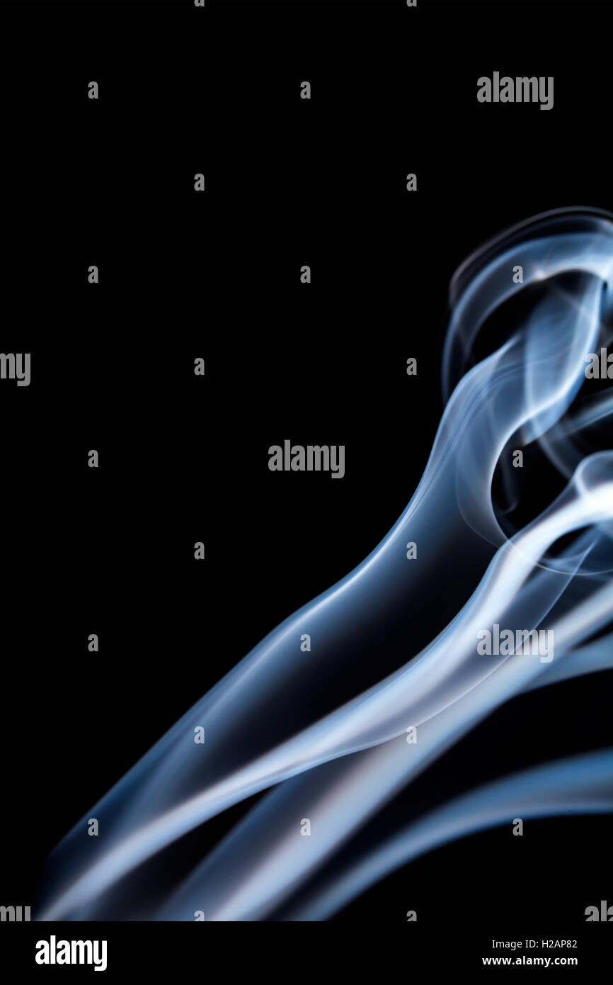 White smoke stream close up Stock Photo - Alamy