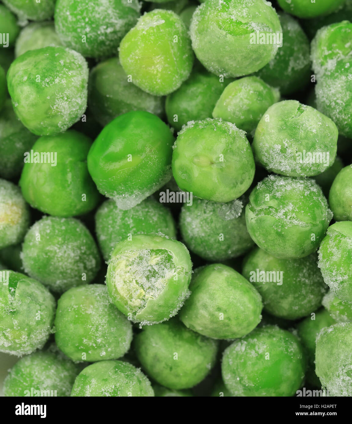 Frozen Green Peas as Background Stock Photo - Alamy