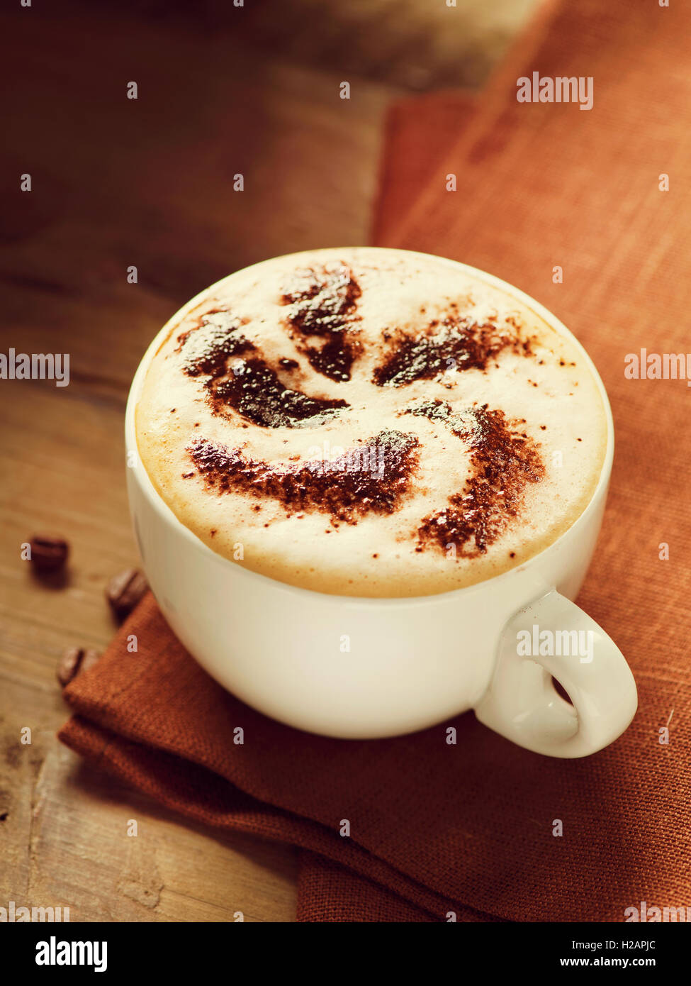 Cappuccino cup cappuccino coffee hi-res stock photography and images ...