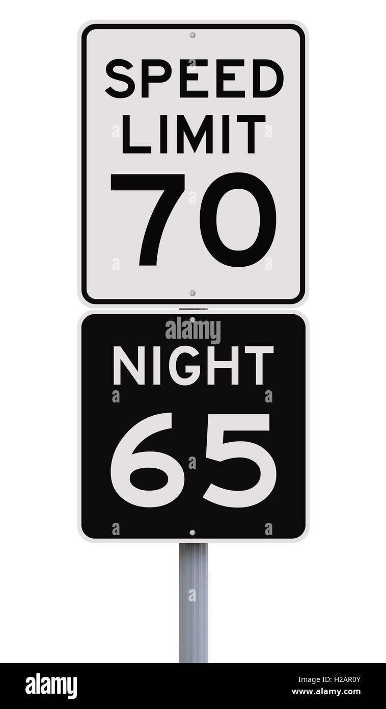 Speed Limit Sign 65
