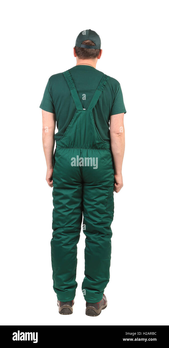 Orange overall overalls uniform hi-res stock photography and images - Alamy