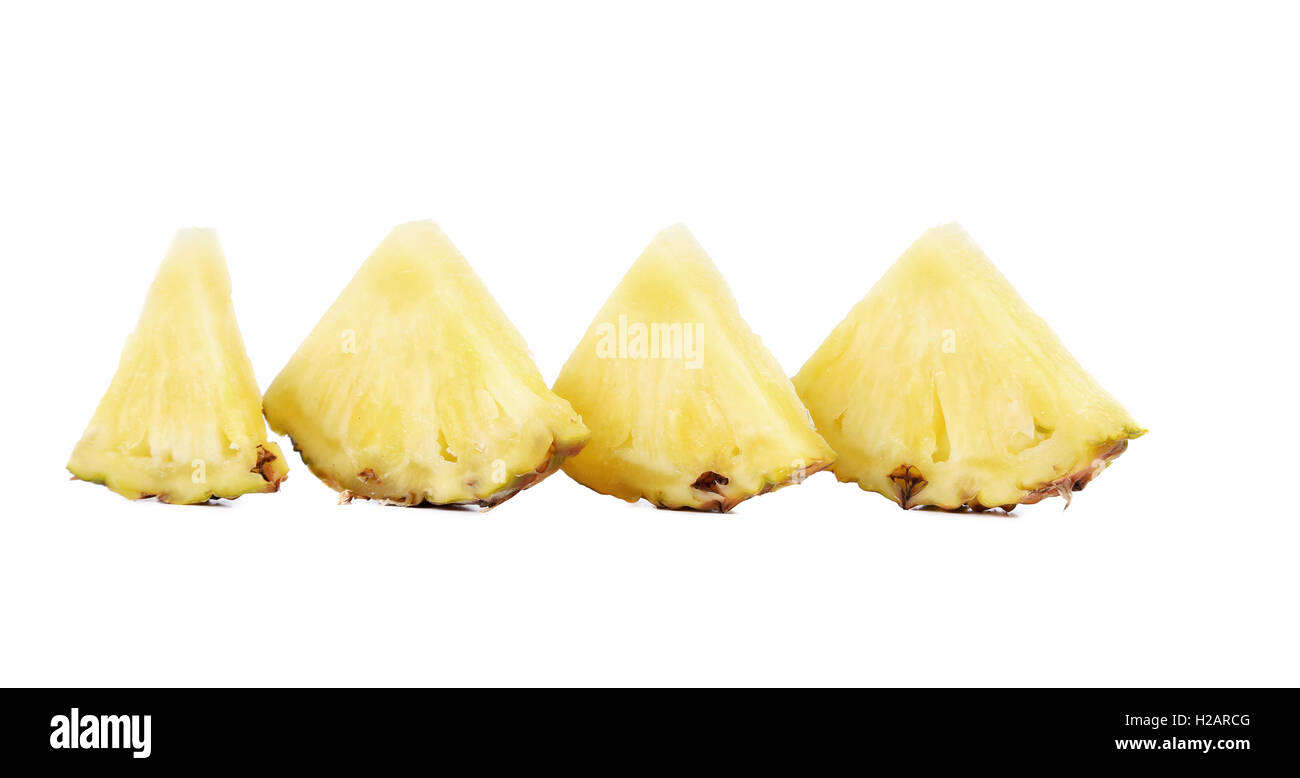 Slice quarter quarters Cut Out Stock Images & Pictures - Alamy
