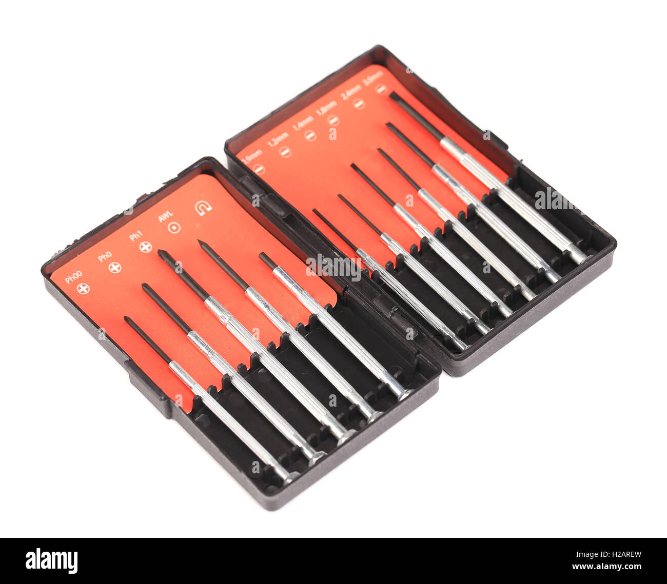 Precision screwdriver set Stock Photo - Alamy