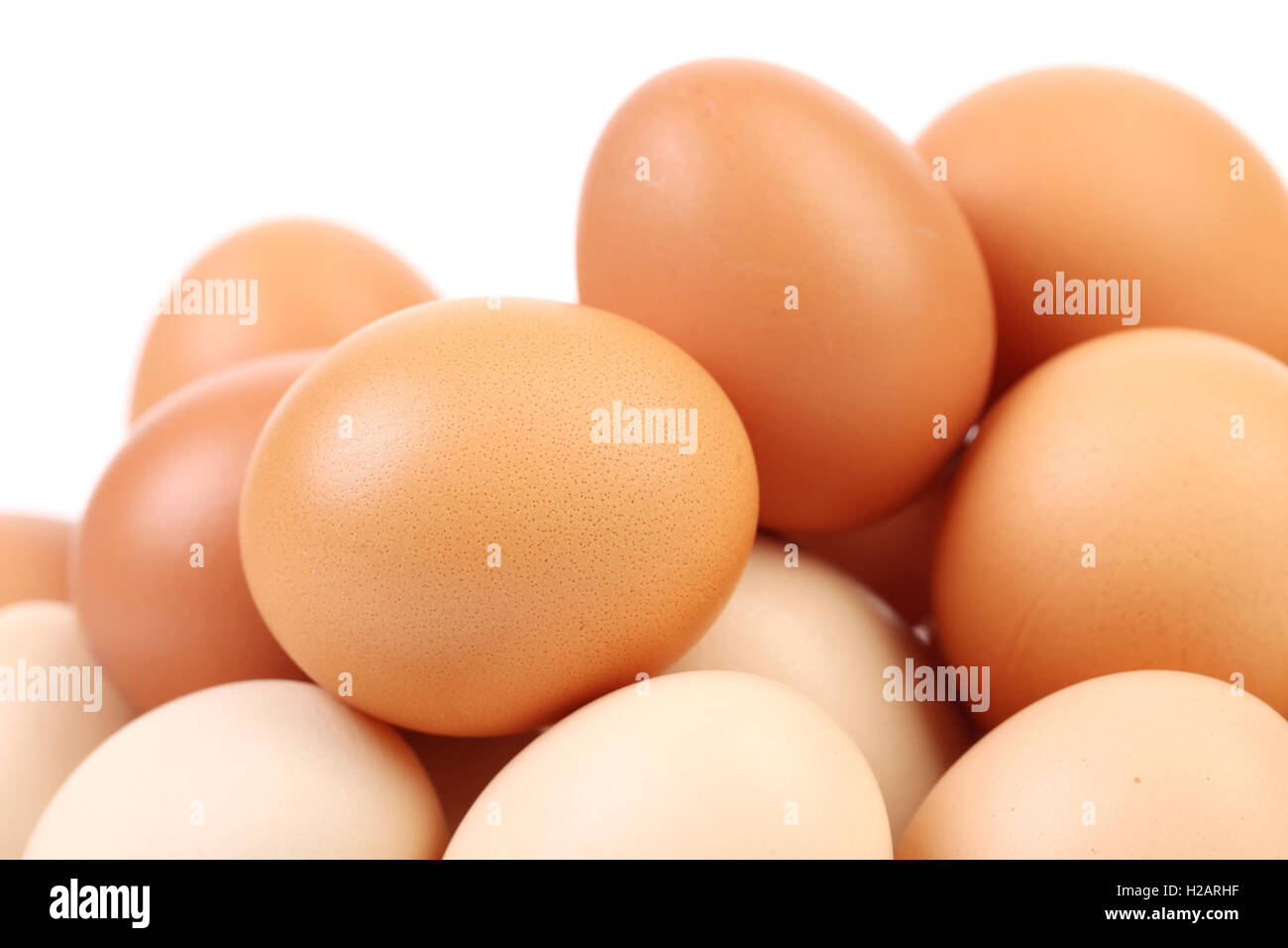 background of fresh eggs for sale at a market Stock Photo - Alamy