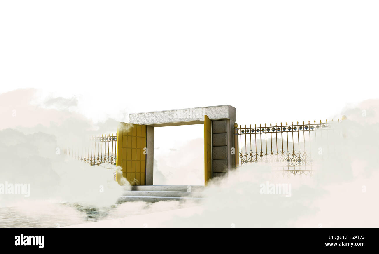 Pearly gates of heaven hi-res stock photography and images - Alamy