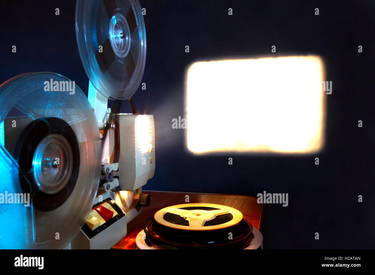 Cinema projector beam screen hi-res stock photography and images - Alamy