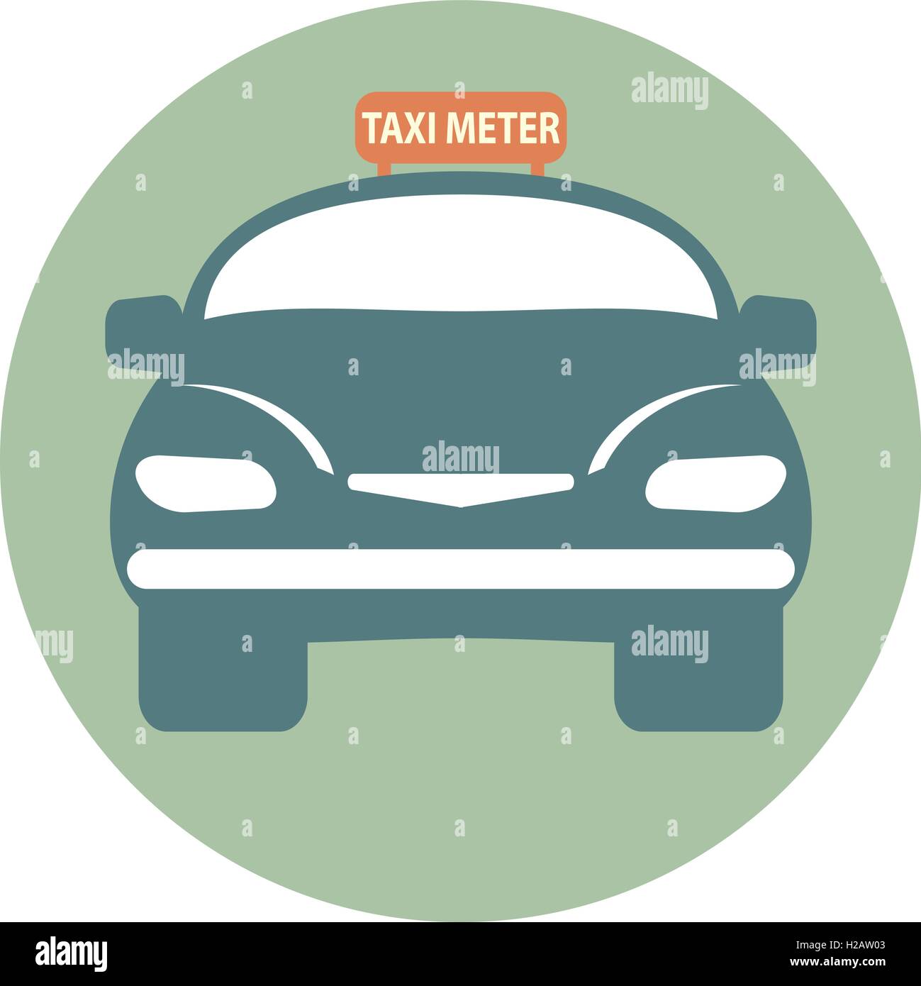 Taxi meter driver Stock Vector Images - Alamy