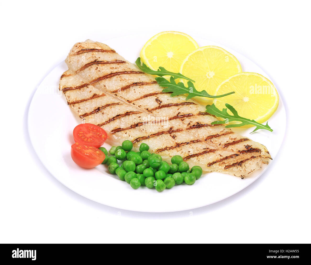 Coal fish fillet Cut Out Stock Images & Pictures - Alamy