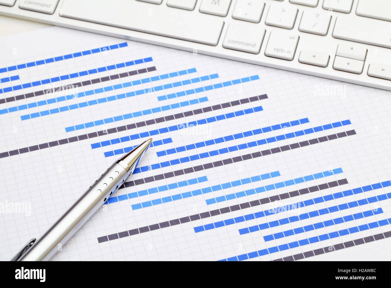 Chart gantt hi-res stock photography and images - Alamy