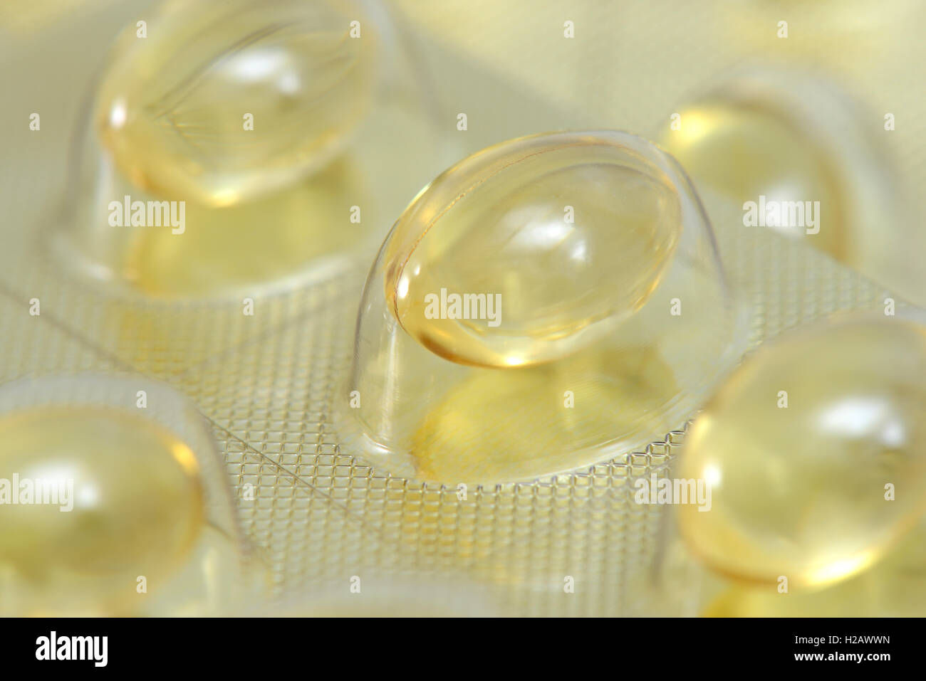 Fish oil capsules Stock Photo - Alamy