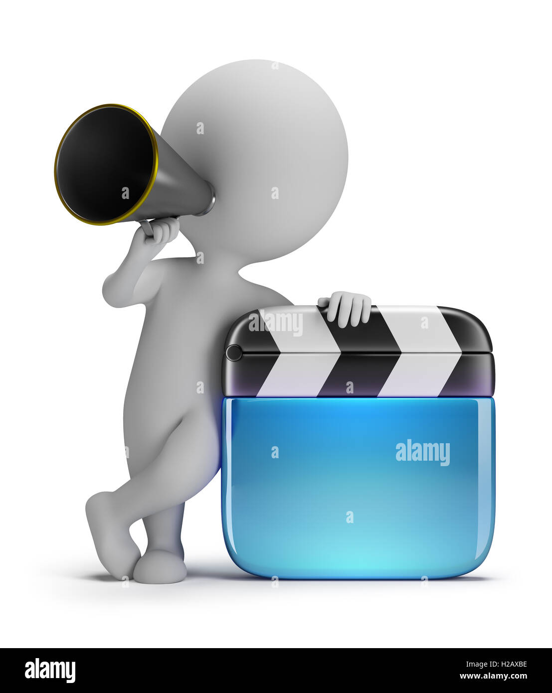 Film director megaphone hi-res stock photography and images - Alamy