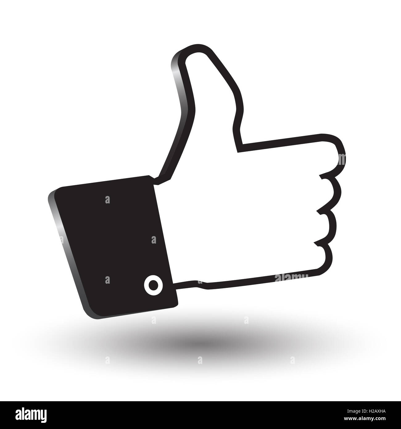 cursor hand awesome 3d Stock Photo - Alamy