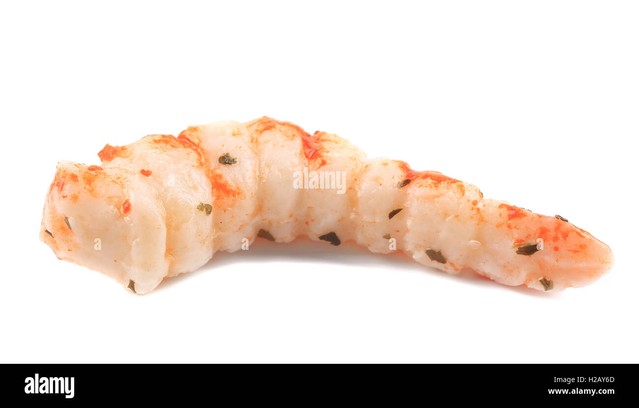Cooked unshelled tiger shrimp Stock Photo - Alamy