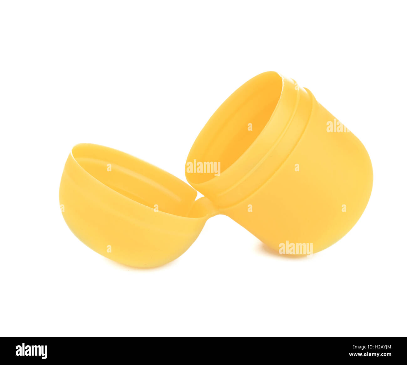 Small yellow plastic gift box Stock Photo - Alamy