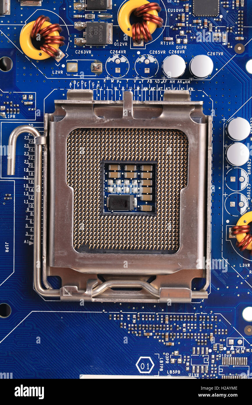 Back view of a DDR memory module Stock Photo - Alamy