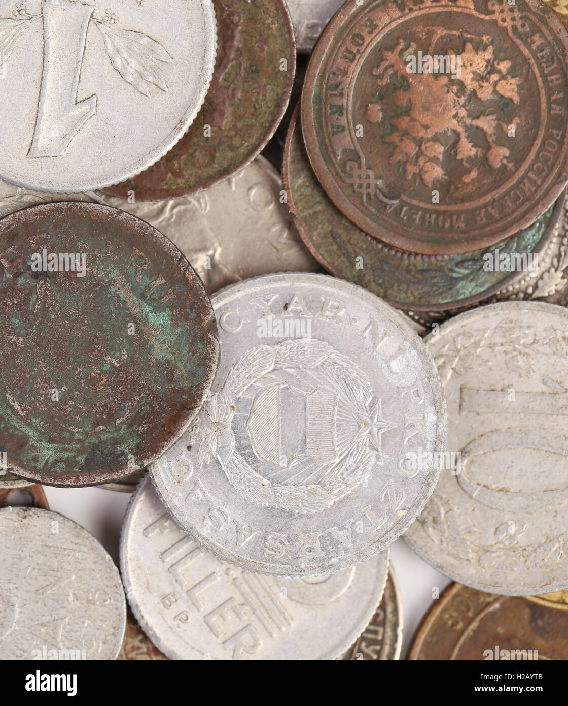 Old coins of america hi-res stock photography and images - Alamy