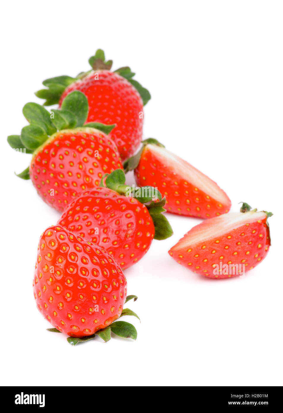 Cross section of a strawberry hi-res stock photography and images - Alamy
