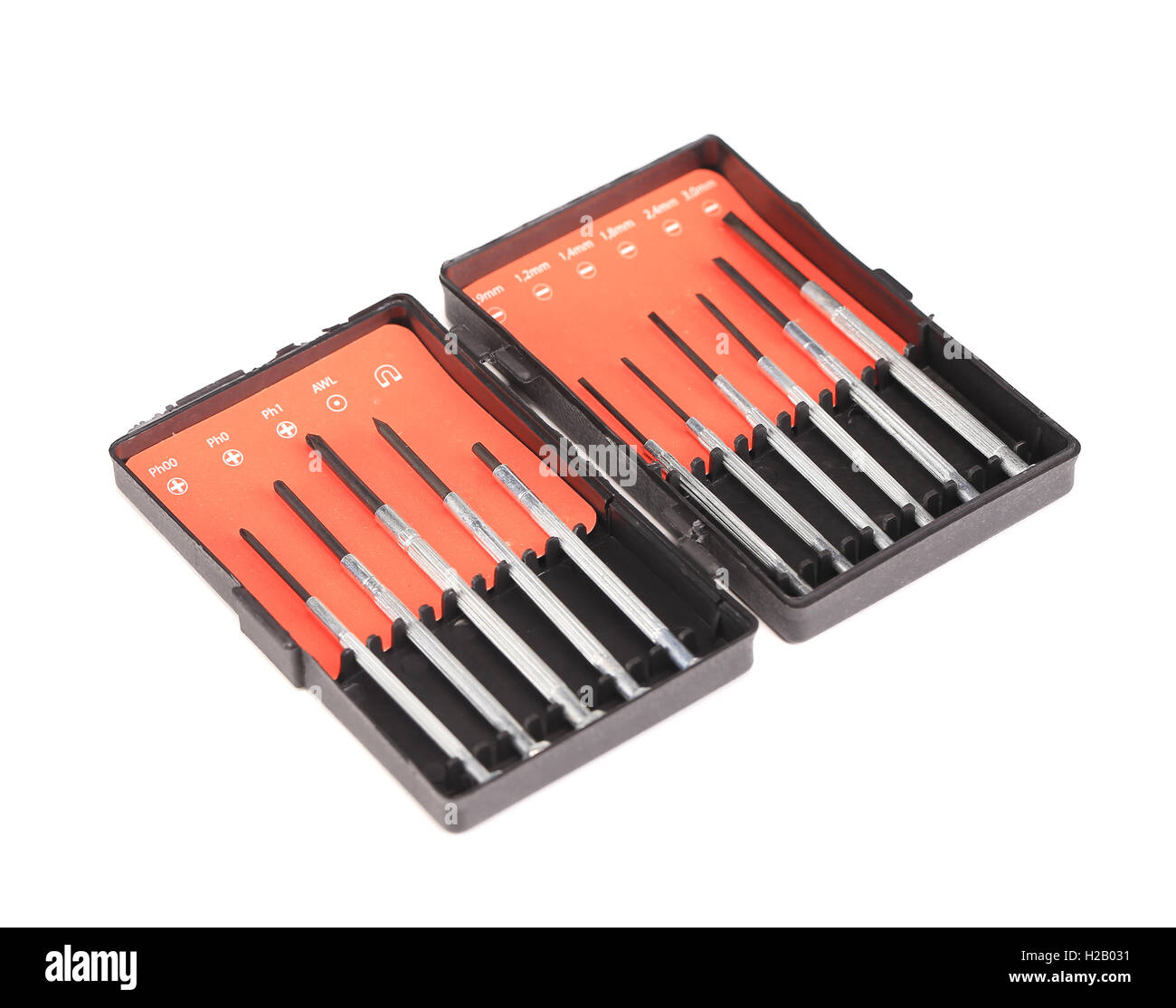 Precision screwdriver set Stock Photo - Alamy