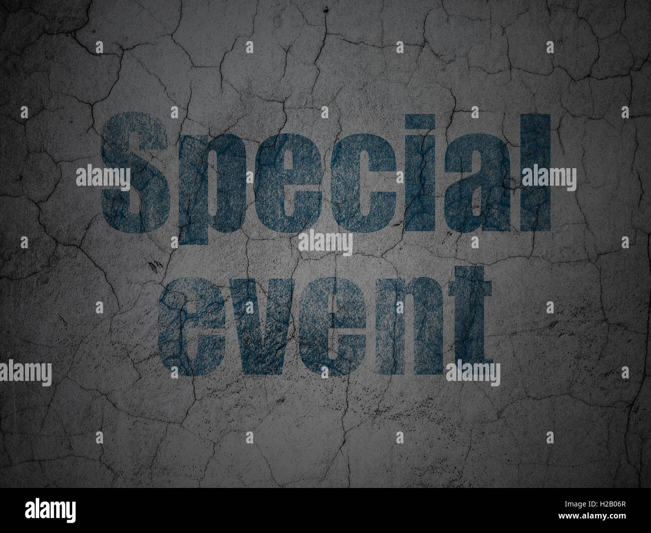 Business concept: Special Event on grunge wall background Stock Photo ...