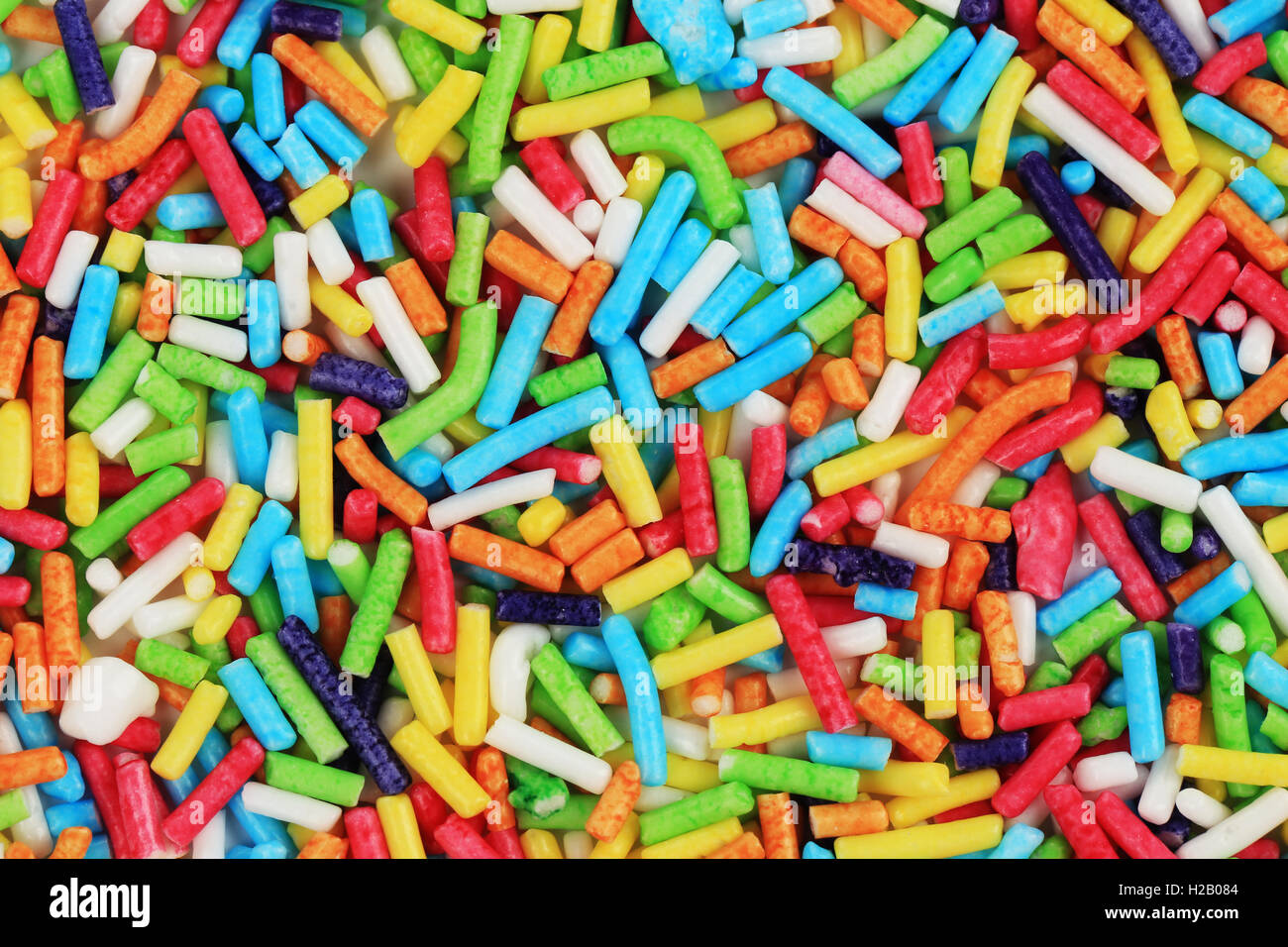 Colored sugar sprinkles for food decoration Stock Photo - Alamy