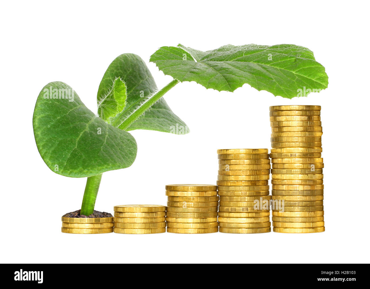 concept symbolizing financial increase Stock Photo - Alamy