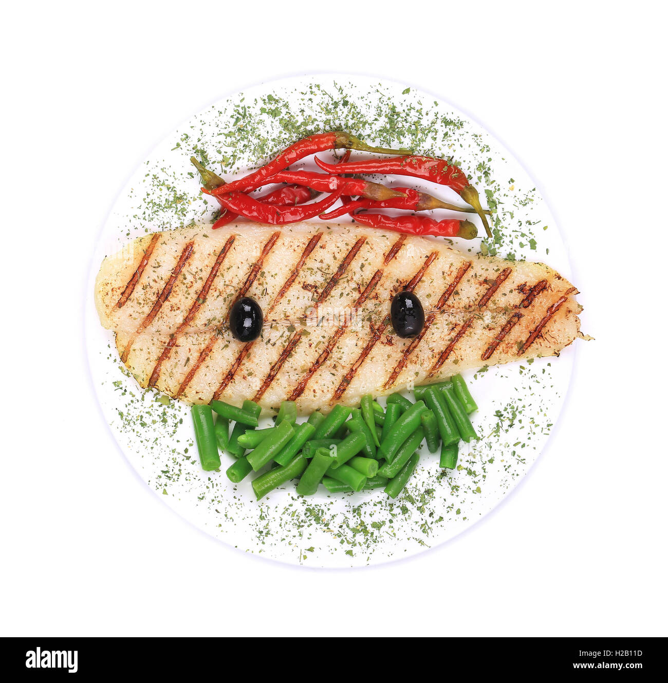 Coal fish fillet Cut Out Stock Images & Pictures - Alamy