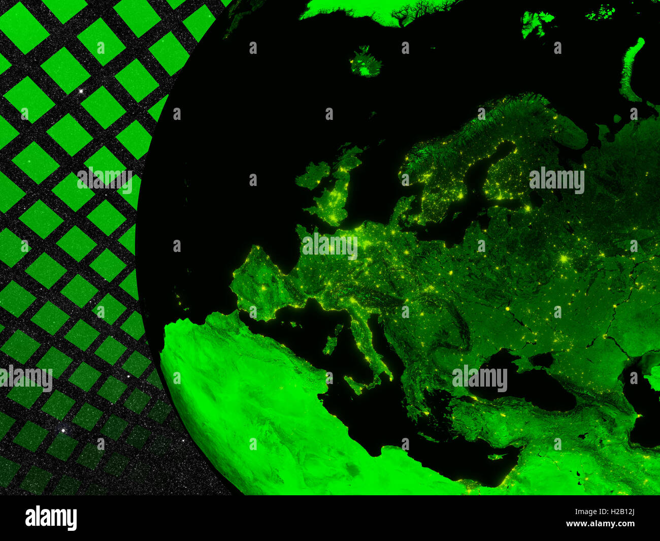 Europe technology concept Stock Photo - Alamy