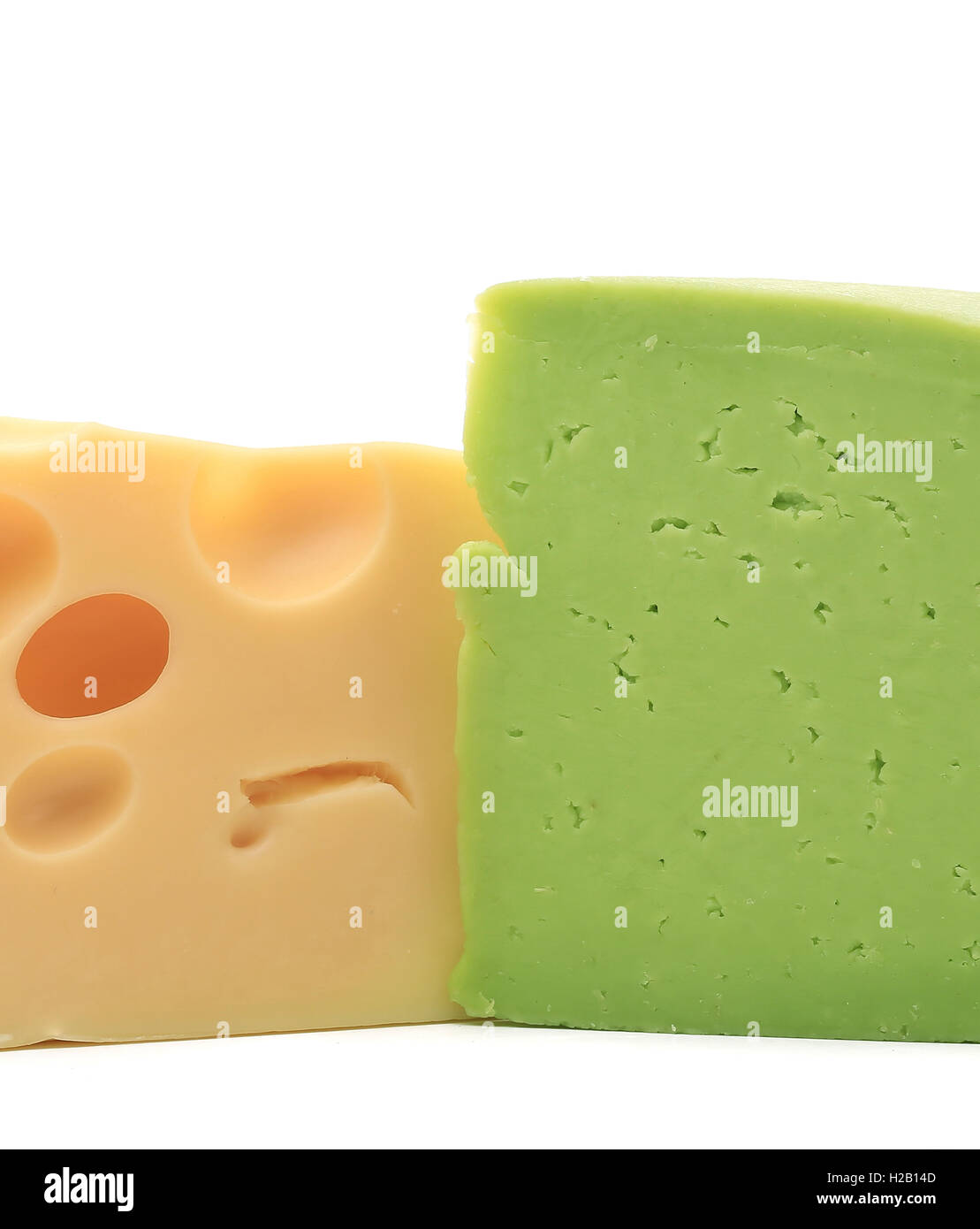 Composition various types of cheese Stock Photo - Alamy