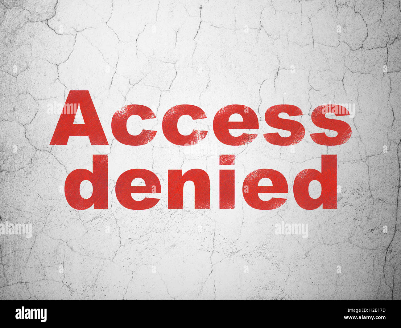 Privacy concept: Access Denied on wall background Stock Photo - Alamy